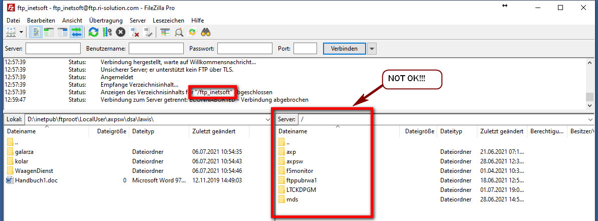 Server 2016 FTP question - Microsoft Q&A